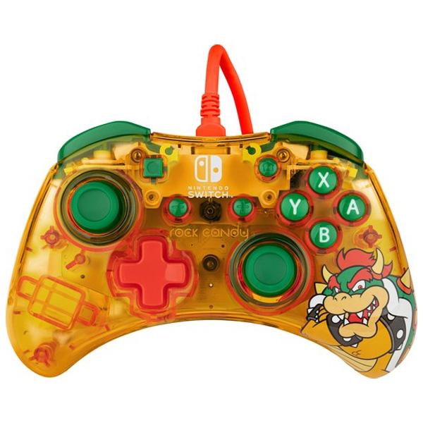 Rock Candy Wired Controller - Lemon Bomb Bowser - Nintendo Switch ...