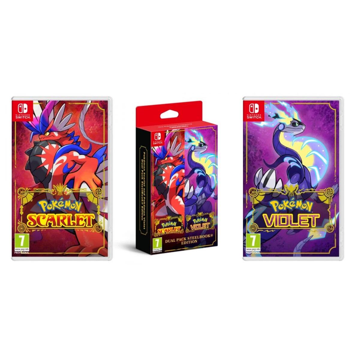 Switch Games :: Pokemon Scarlet + Violet - Dual Pack - Nintendo Switch ...