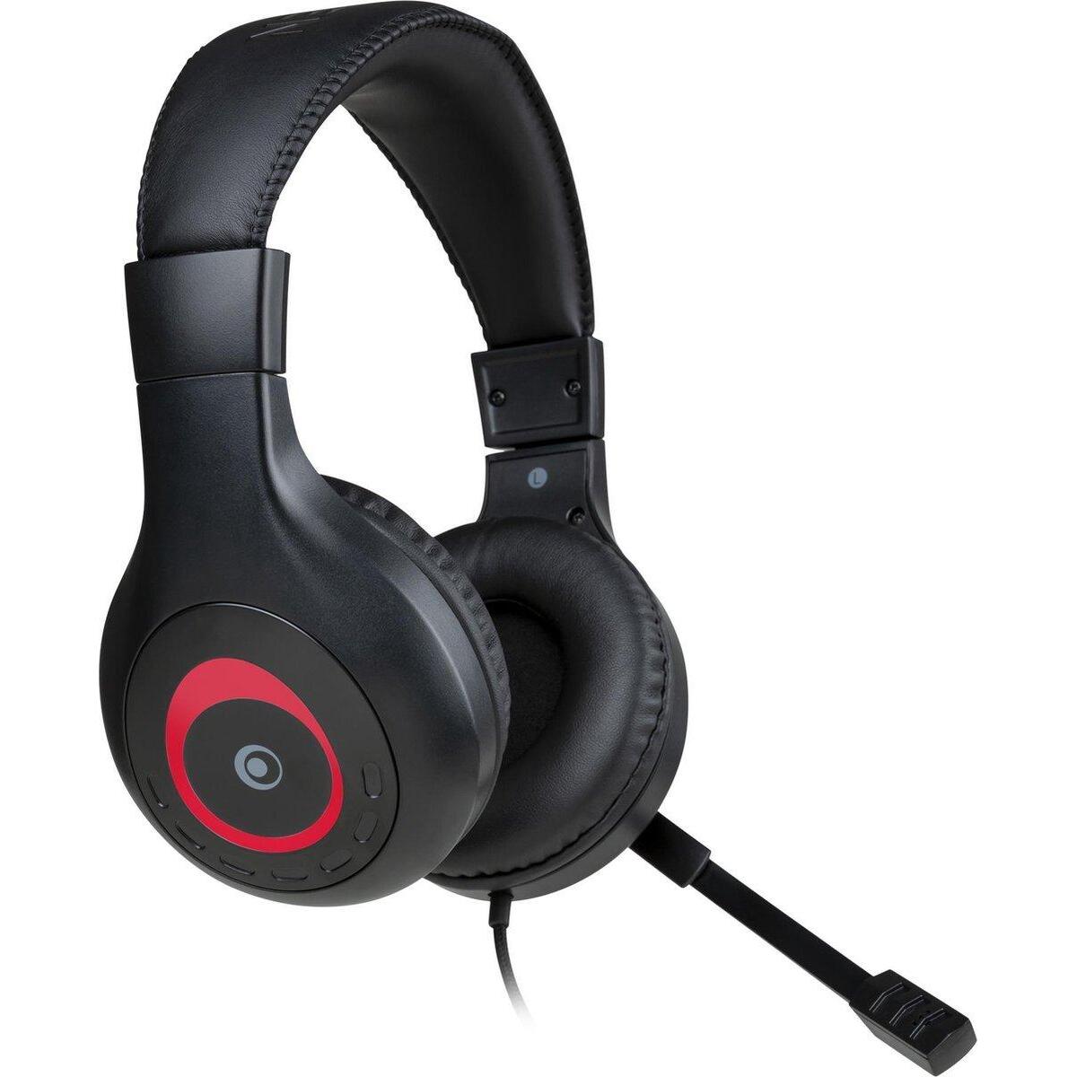 Bigben Stereo Headset - Nintendo Switch - Zwart/Rood kopen - €19.99