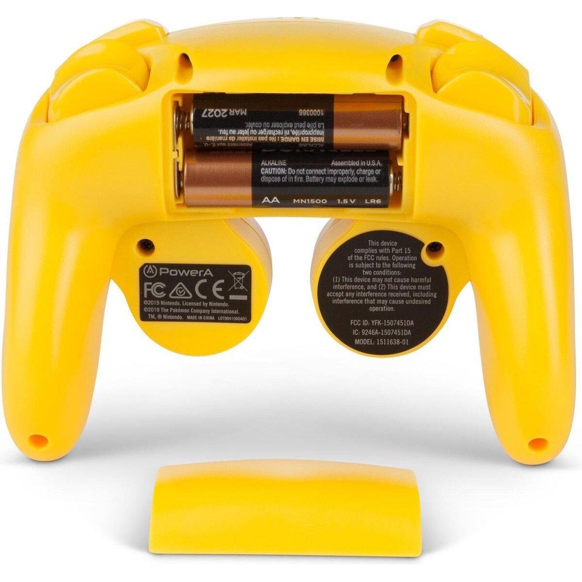 Nintendo Switch Wireless Controller - GameCube Style - Pikachu - PowerA ...