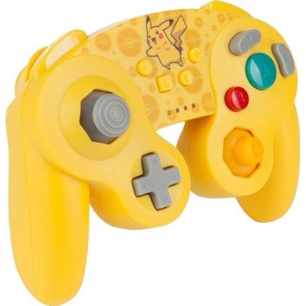 Nintendo Switch Wireless Controller - GameCube Style - Pikachu - PowerA ...