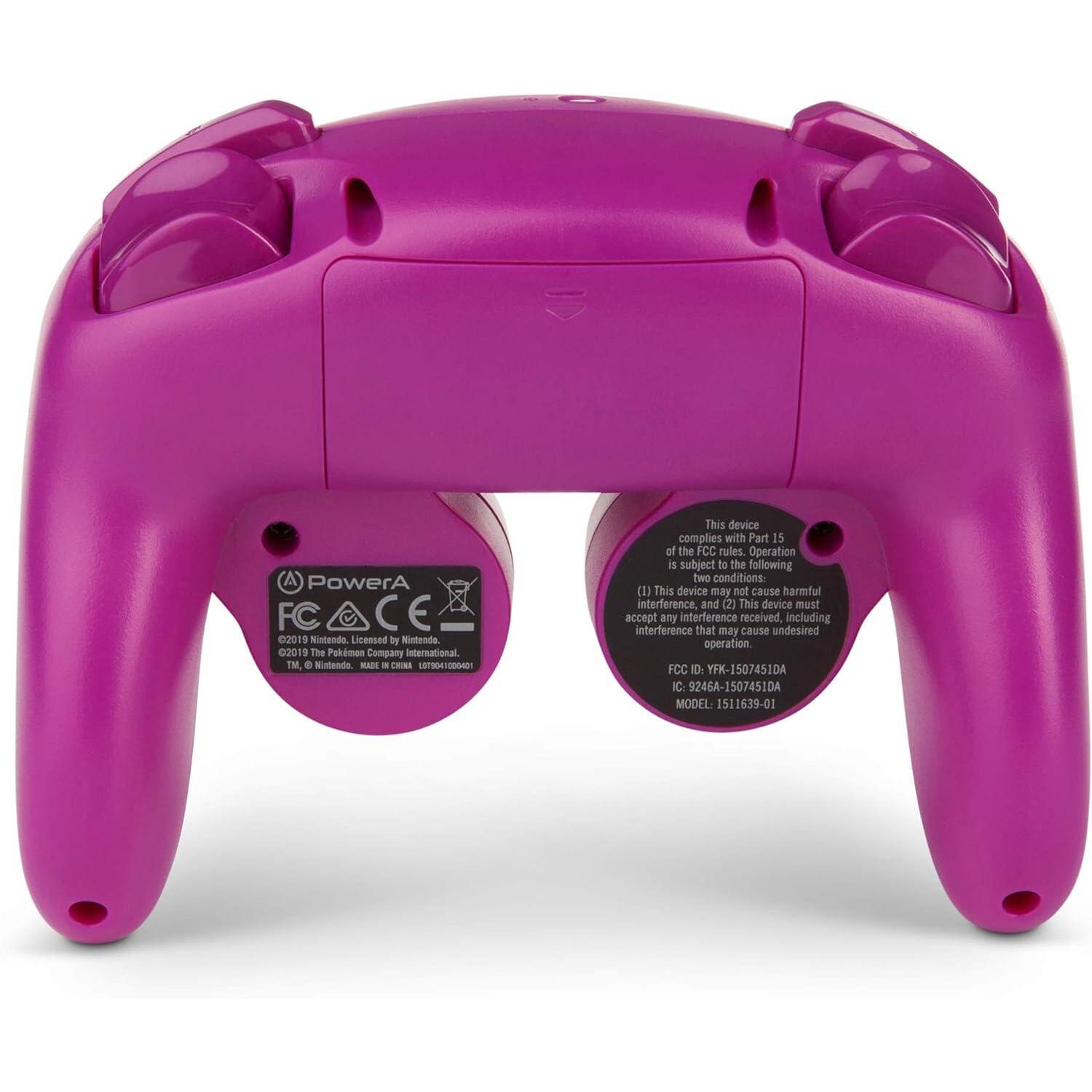 Nintendo Switch Wireless Controller - GameCube Style - Espeon - PowerA ...