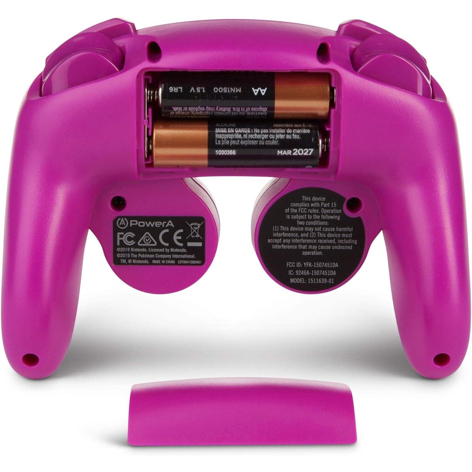 Nintendo Switch Wireless Controller - GameCube Style - Espeon - PowerA ...