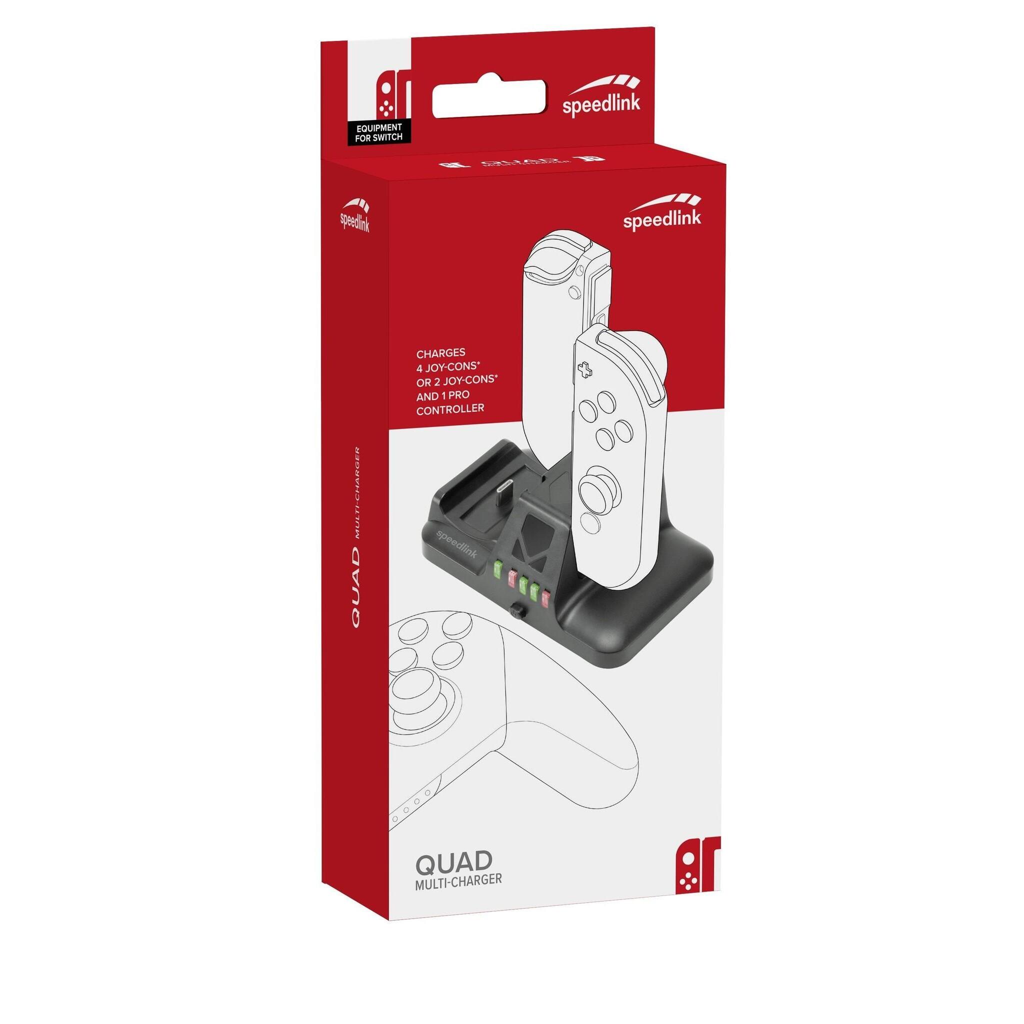 Switch Accessoires :: Quad Multi Charger 4 Joy-Con - Speedlink ...