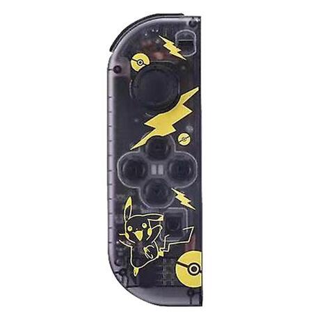 Third Party Joy-Con Controller: Transparant Zwart Pikachu Edition ...