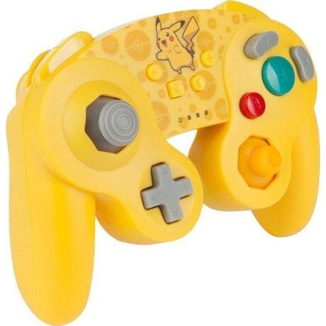 Nintendo Switch Wireless Controller - GameCube Style - Pikachu - PowerA ...