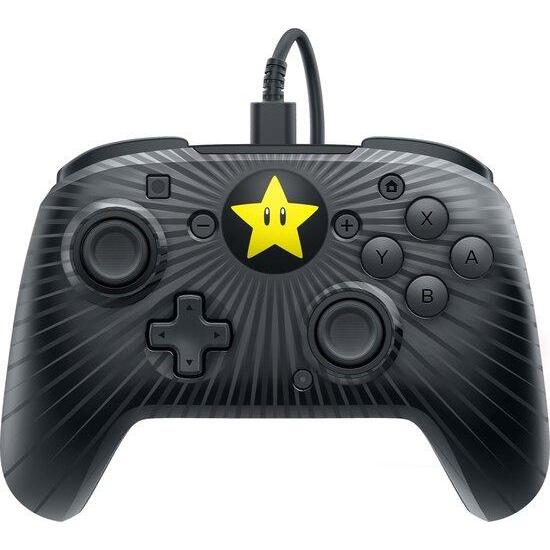 Nintendo Switch Faceoff Deluxe Pro Controller - Super Mario Star ...