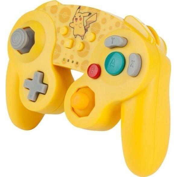 Nintendo Switch Wireless Controller - GameCube Style - Pikachu - PowerA ...